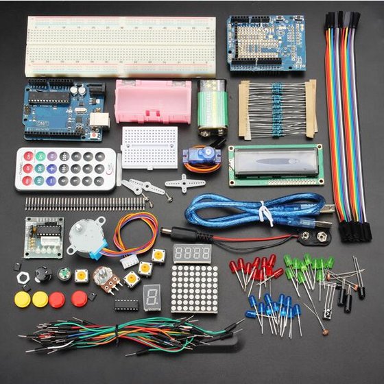 Geekcreit UNO Basic Starter Learning Kit Upgrade Version for Arduino(id ...