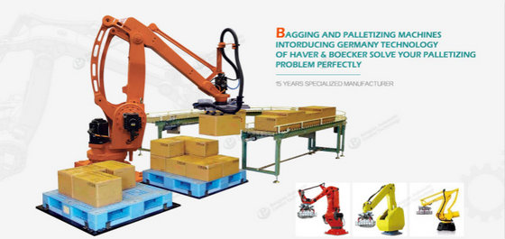 4 Axis Robot Palletizer,Stacking Robot,Automatic Robot Stacking Machine,Industrial Robot Arm(id ...