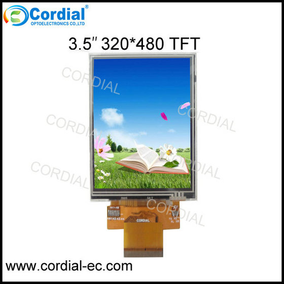 3.5 Inch 320x480 TFT LCD MODULE CT035BJL19, Optional with Resistive and Capacitive Touchscreen ...