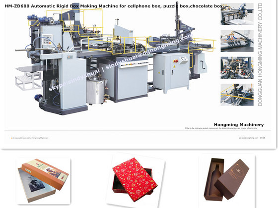 Semi-automatic Rigid Box Making Machine(id:6846608). Buy China Rigid ...