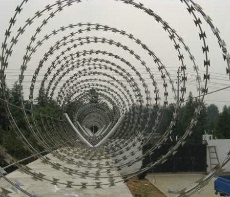 Triple Standard Concertina Razor Wire Fence(id:7169072). Buy China ...