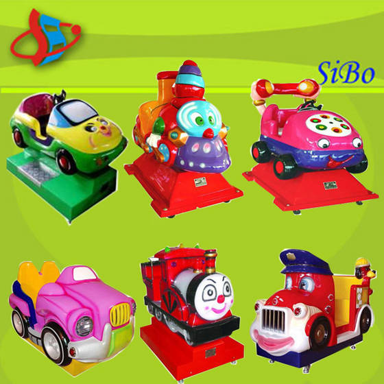 GM55Coin Operated Kiddie Ride / Baby Ride Kiddy Rider Battery Powered ...