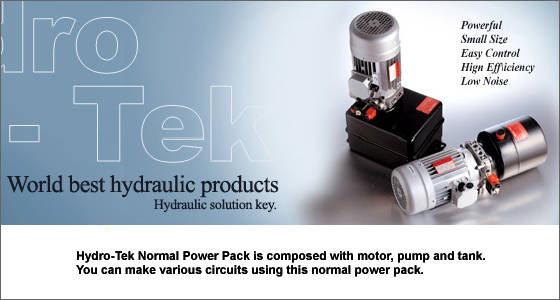 HYDRO-TEK CO., LTD. - hydraulic pump unit, hydraulic pressure ...