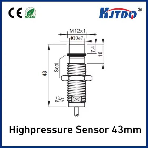KJT M12 Flush IP67 Sn 2mm 43mm Long Pnp No Inductive Sensor M8 High ... KJT M12 Flush IP67 Sn 2mm 43mm Long Pnp No Inductive Sensor M8 High ...