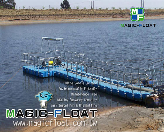 Sell MF Pontoon-Floating Working Platform for Water Pump-2(id:4601157 ...
