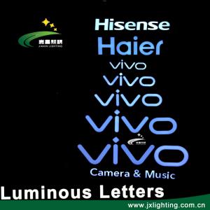 Customized Luminous Character Display Sign Board LED Logo Alphabet ...