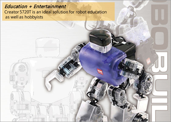 Robobuilder Co., Ltd. - Educational robot, humanoid, robot kit, biped robot, robobuilder