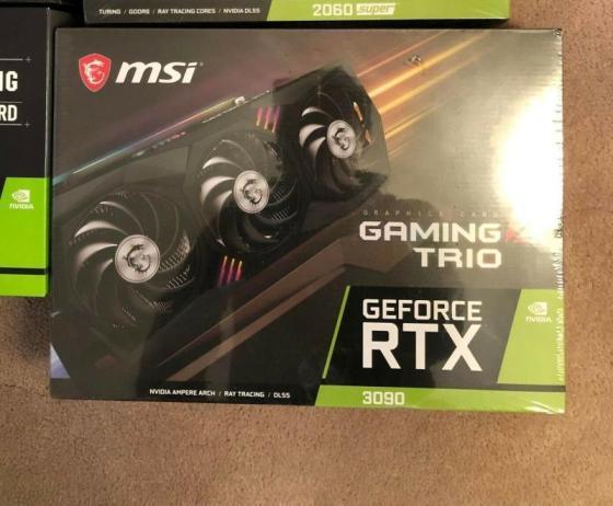 MSI GeForce RTX 3090 GAMING X TRIO 24GB GDDR6X Graphics Card(id ...